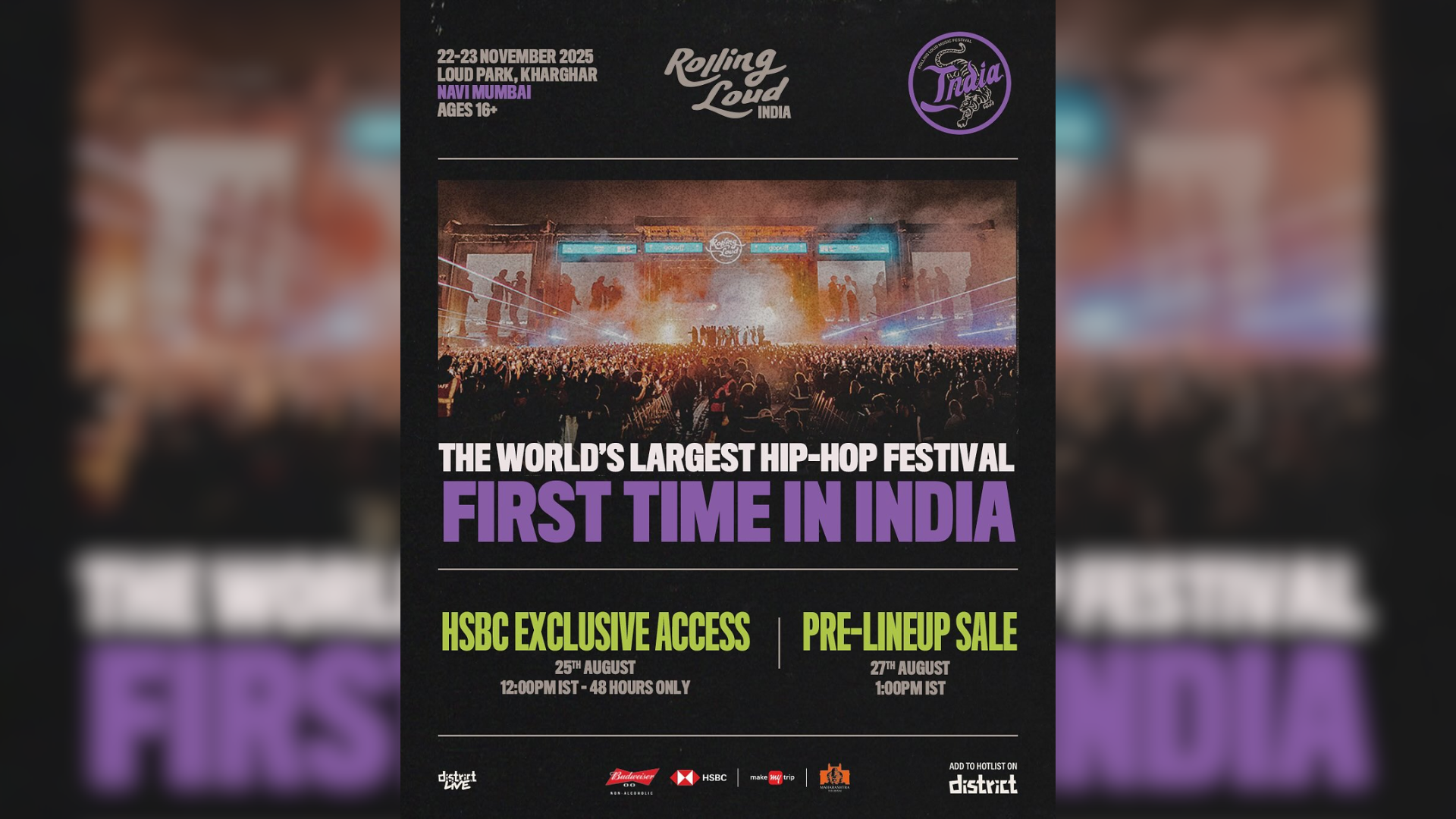 Rolling Loud is Finally Coming to India: Dates, Tickets, and Every ...